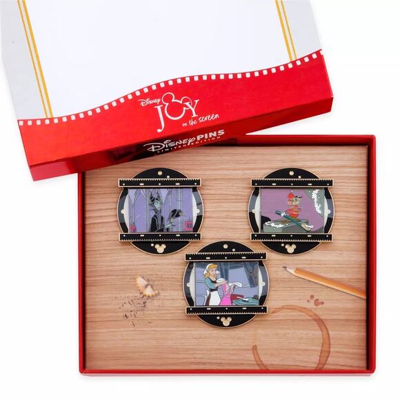 Disney | Other | Disney Animation Desk Slider Pin Set A Joy On The ...